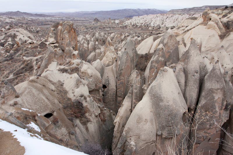 Rocks in Turkey stock photo. Image of park, conical, geological - 28061106