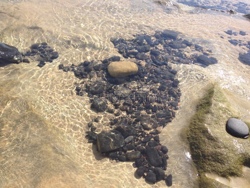 Rocks under water stock photo. Image of sand, rocks, porto - 76262446