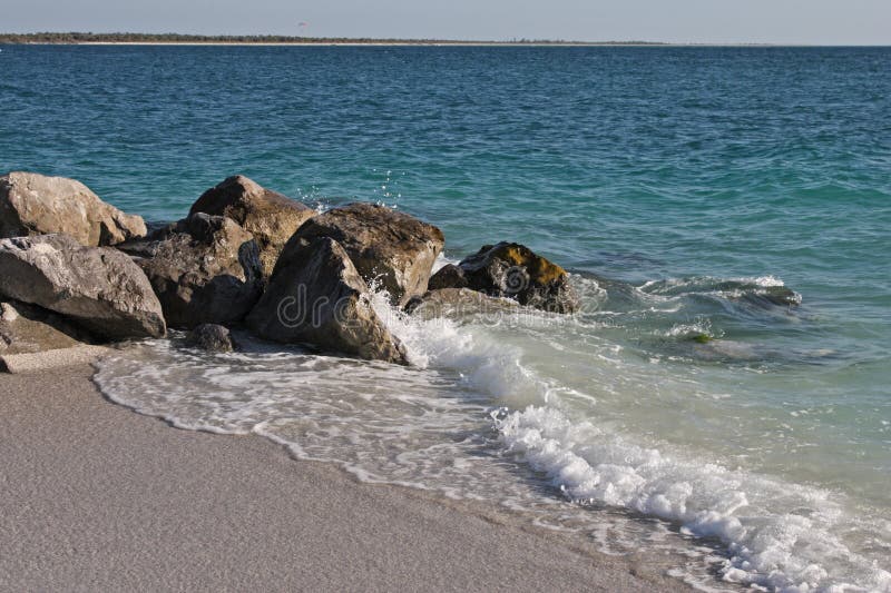 Rocks On The Water Picture. Image: 4788448