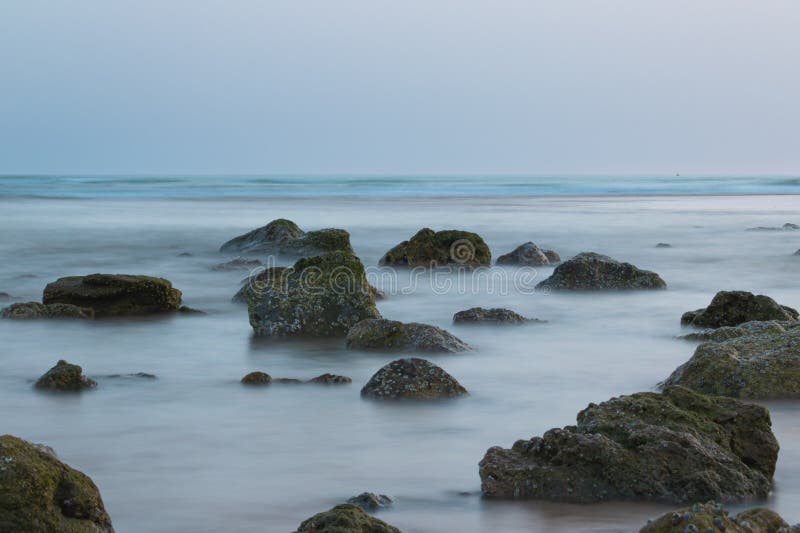 Rocks and water stock image. Image of coast, rocks, water - 319849053