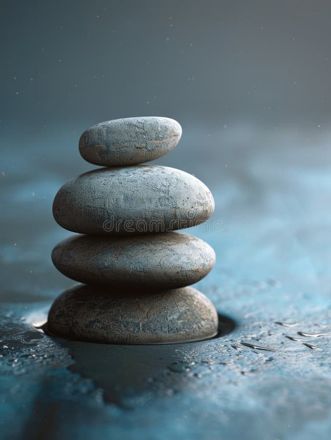 Rocks on Water stock photo. Image of tidal, rocks, beach - 376104862