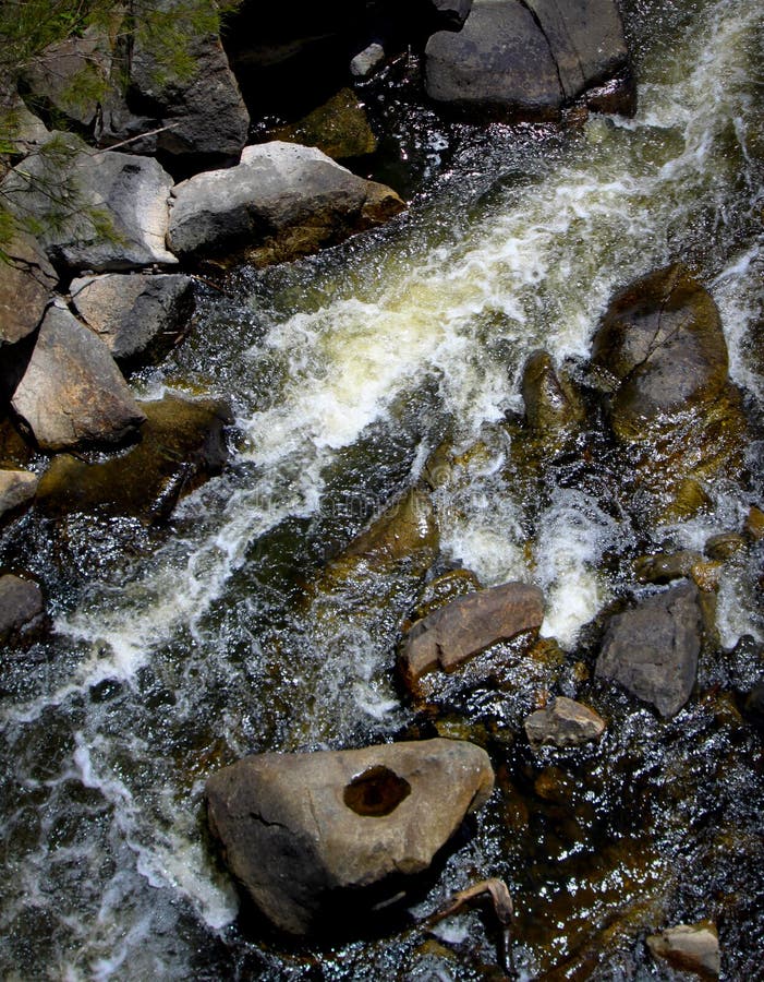 Rocks and Whitewater stock image. Image of stream, rocks - 46810131