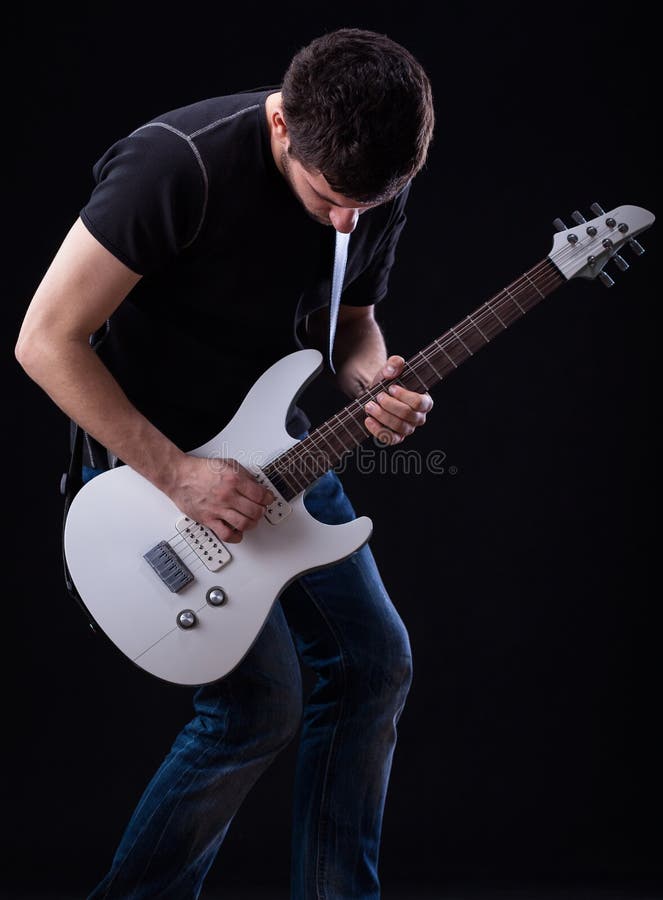 Rock star stock image. Image of rockstar, instrument - 10049525