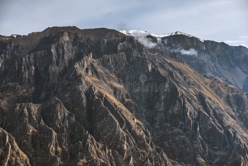 Rocky Andes landscape stock image. Image of severe, serious - 267281777