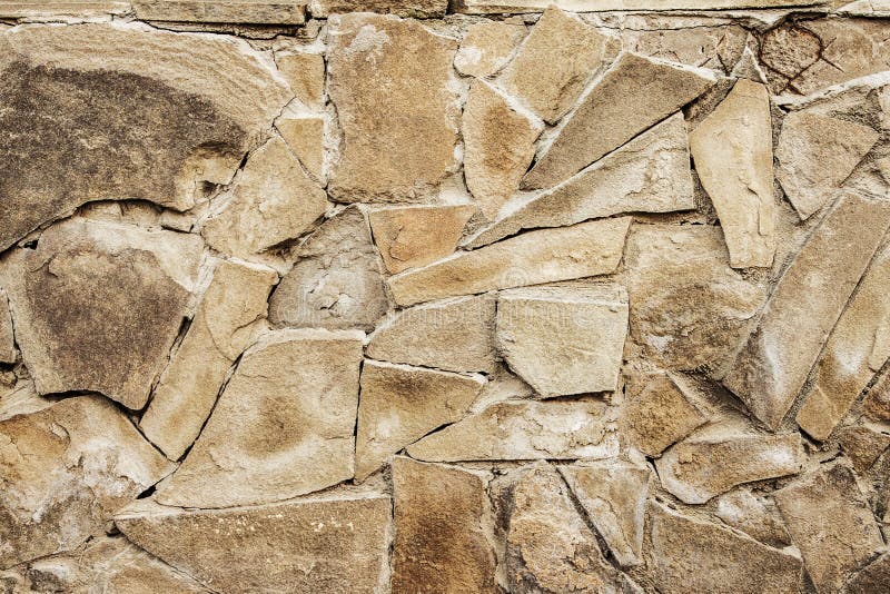 Rocky Background, Stone Wall of Grey Broken Slate Background.close-up ...