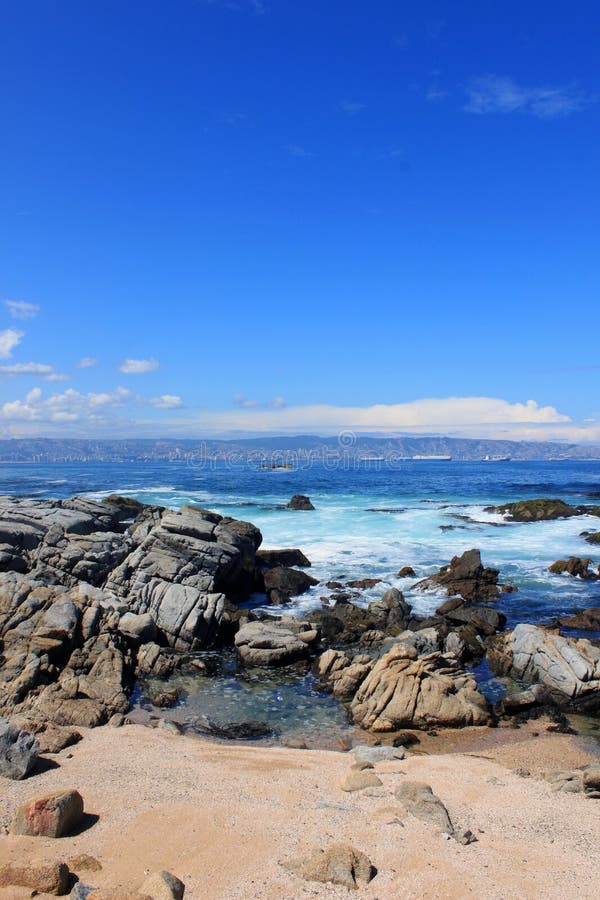 Rocky Beach stock image. Image of nature, rocks, scenic - 18287381