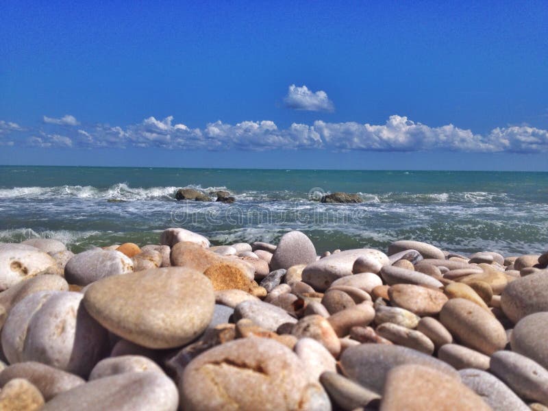 Rocky beach stock image. Image of rocky, holidays, beautiful - 45149463