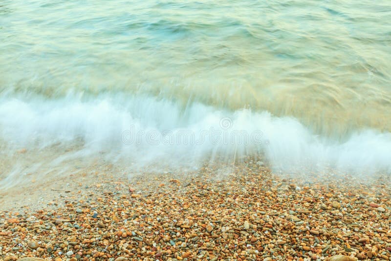 Rocky beach stock image. Image of brown, copy, close - 77376301