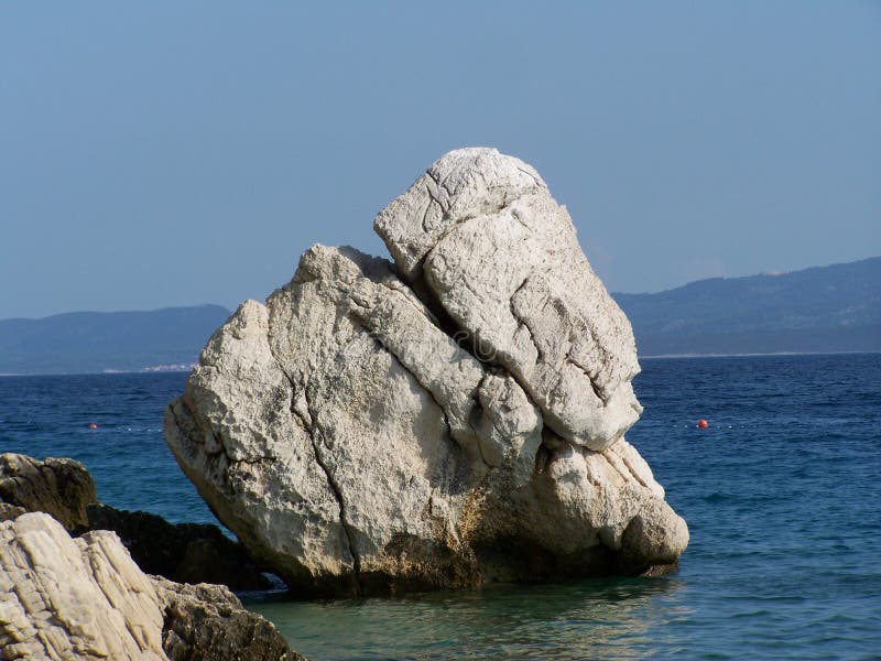 Rocky beach in Croatia stock photo. Image of rocky, beach - 59080594