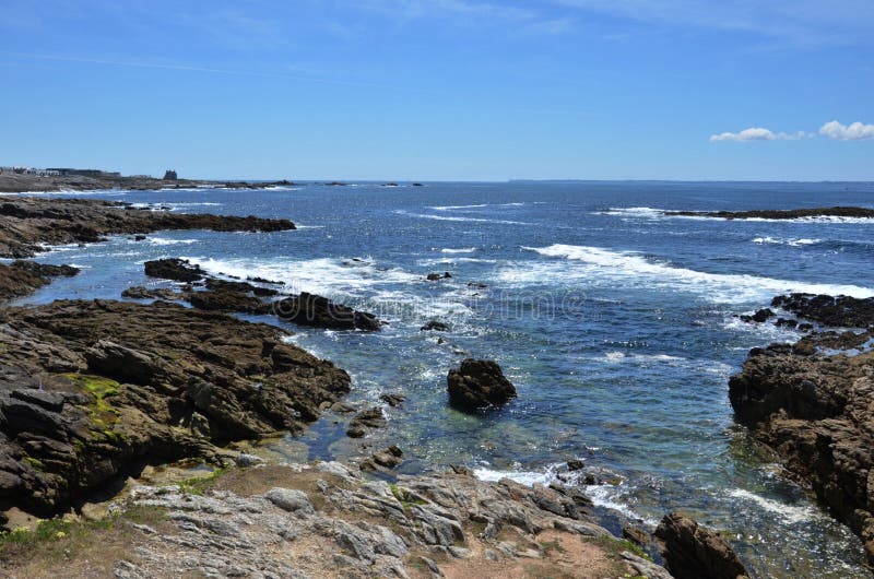 Far horizons stock photo. Image of rocky, scenic, brittany - 198430046