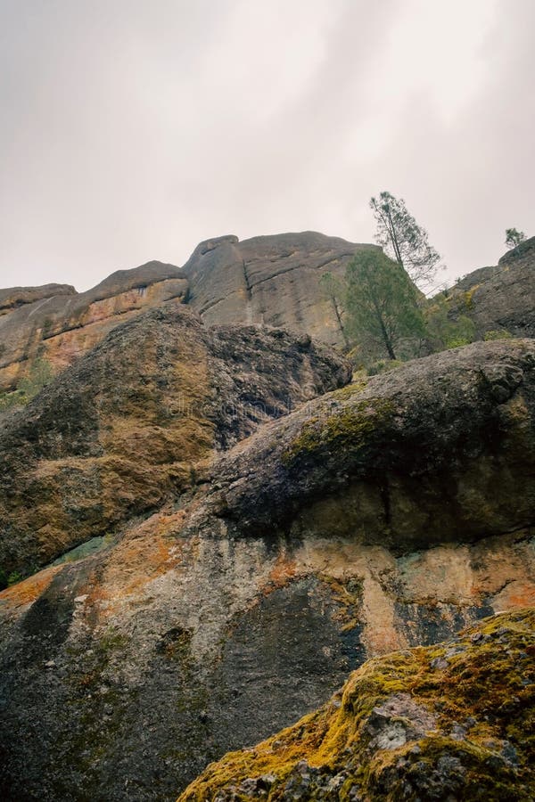 A Rocky Cliff in California Stock Photo - Image of beautiful, land ...