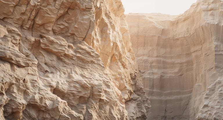 Rocky Cliff with Soft Light and Natural Textures Stock Image - Image of ...