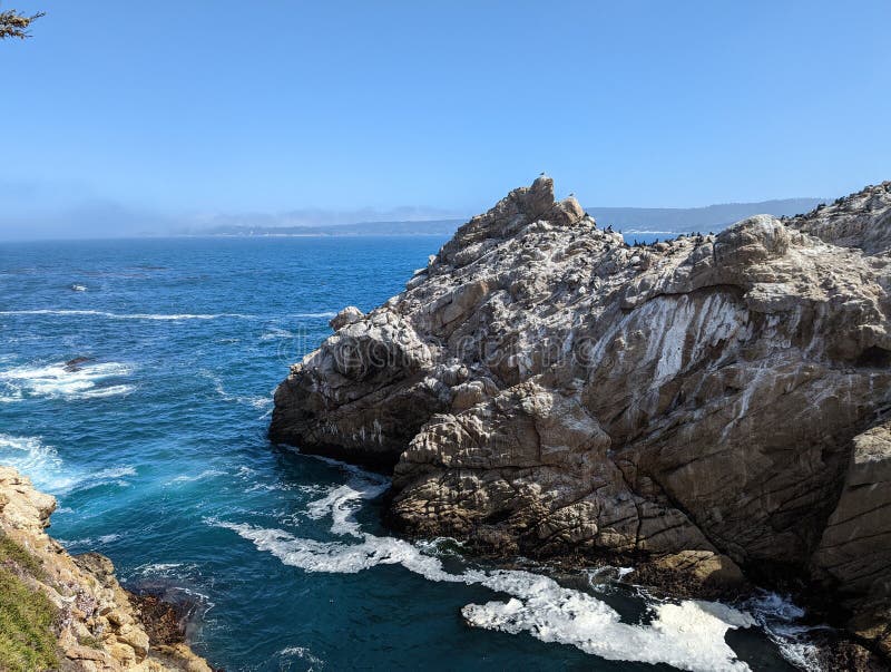 Cliff View on the Beach on a Sunny Day Stock Image - Image of tropical ...