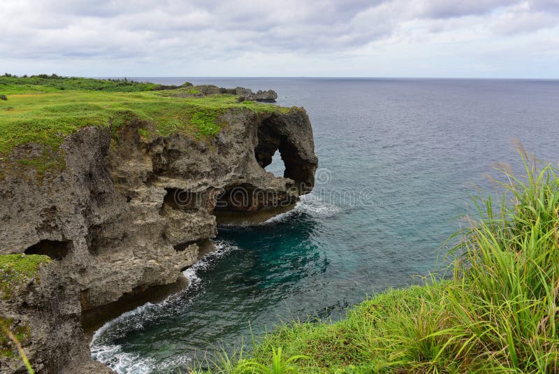 HDR of cliffs and bay stock photo. Image of dynamic, rock - 10175842