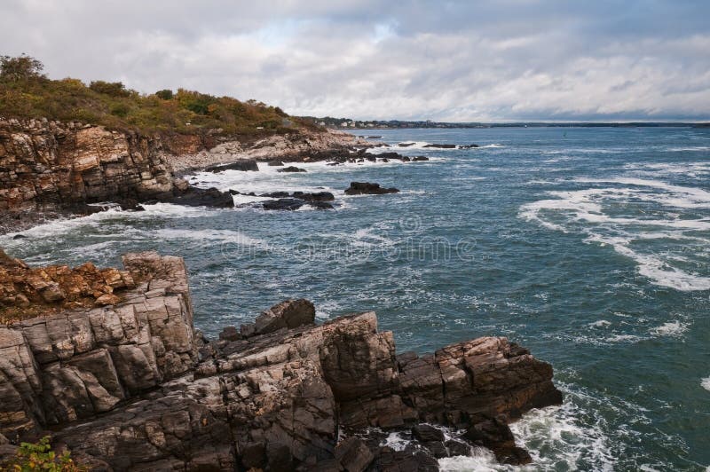 Rocky coast stock photo. Image of rocky, rocks, atlantic - 16514182