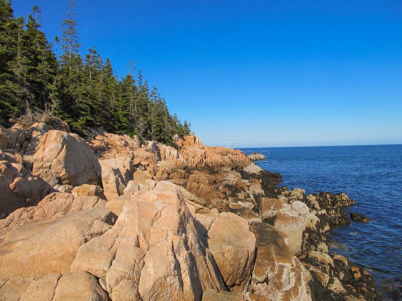 Rocky coast stock photo. Image of rough, scenic, granite - 27478744