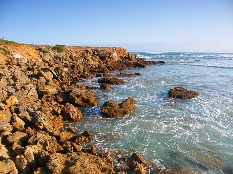 Rocky Coast in Victoria, Australia Stock Image - Image of victoria ...