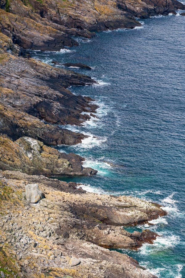 Rocky coast with waves stock photo. Image of dramatic - 60810384