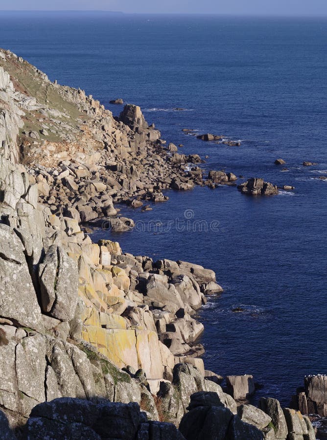 Rocky coastline stock image. Image of scenery, marine, ecological - 537793