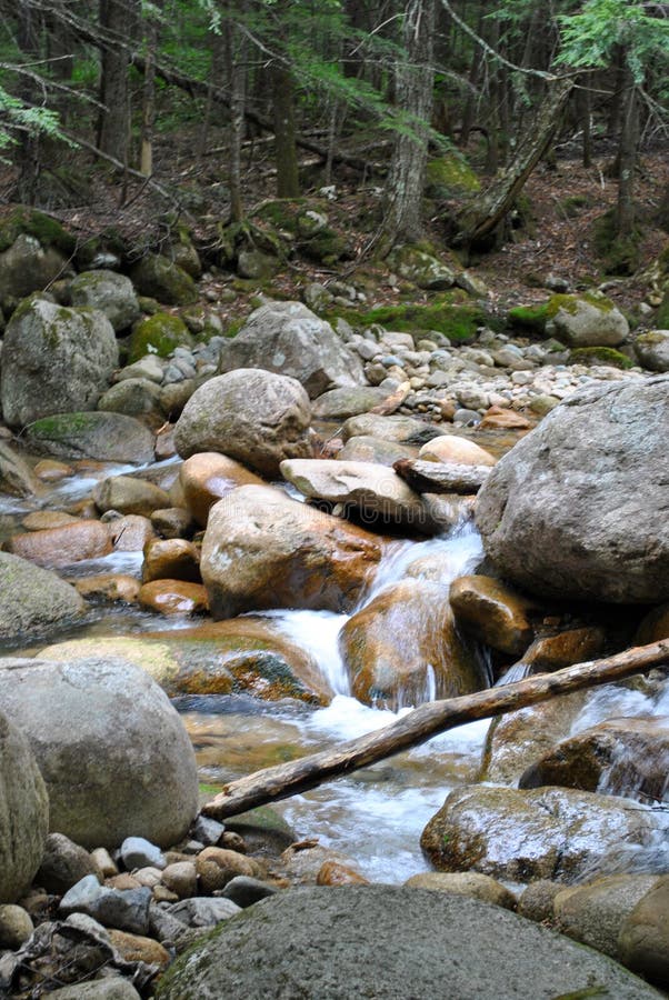 Rocky, Cold River stock photo. Image of landscape, small - 111744702