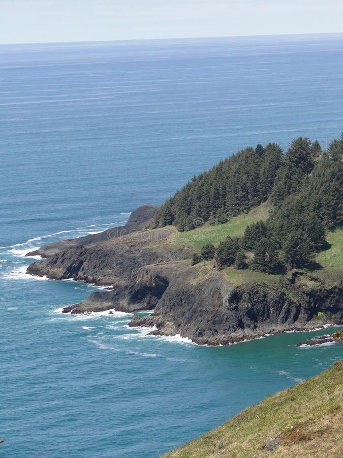 Rocky headlands and surf stock image. Image of coast - 27745117