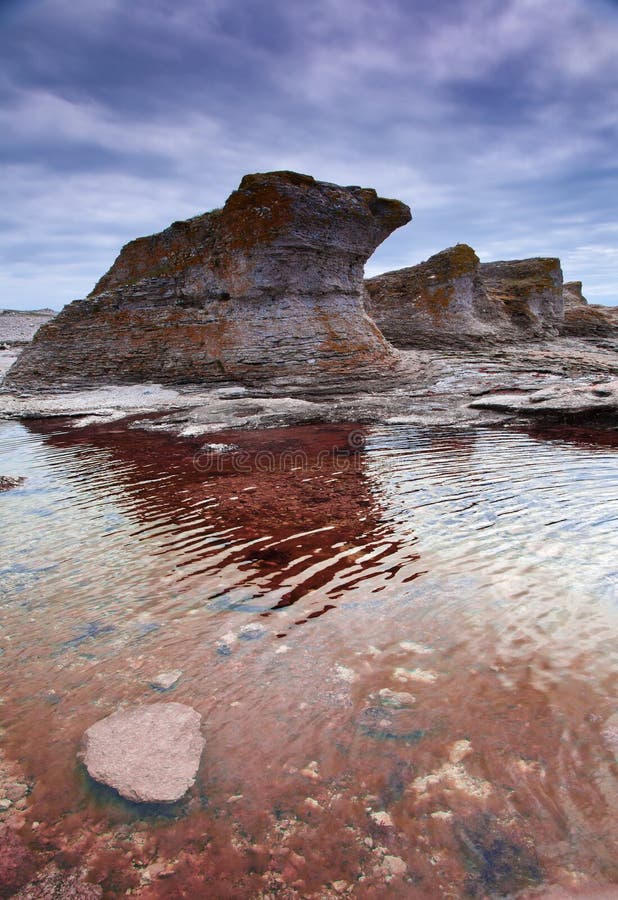 Rocky landscape stock image. Image of silence, idyllic - 20485417