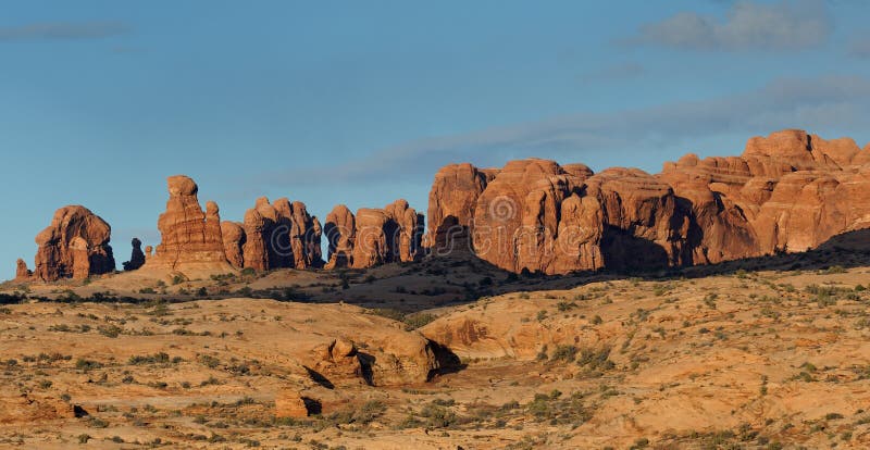 Rocky landscape stock photo. Image of golden, utah, national - 22008502
