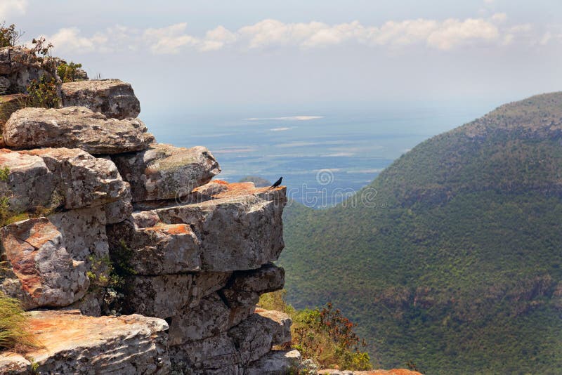 Ledge Overlooking Jordan Pond In Acadia National Park Stock Photo ...