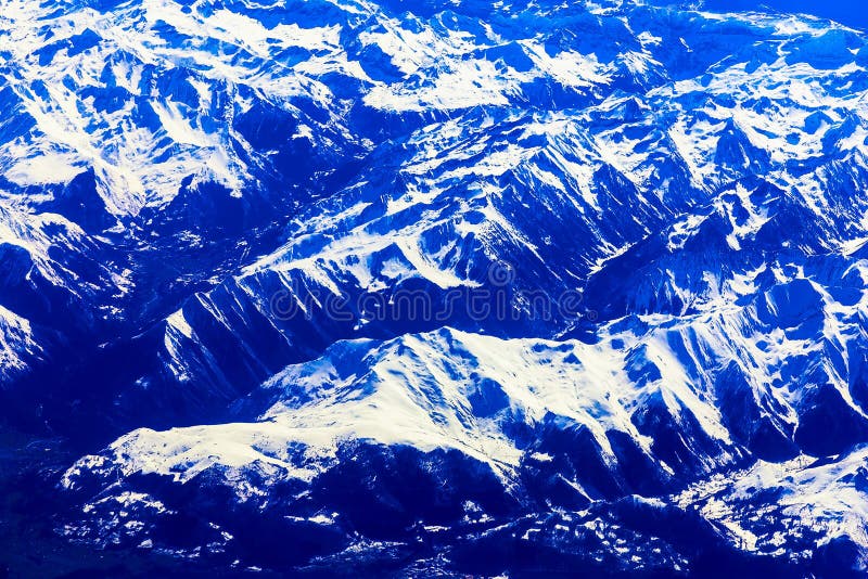 Rocky Mountain Aerial View stock photo. Image of scenic - 63407786