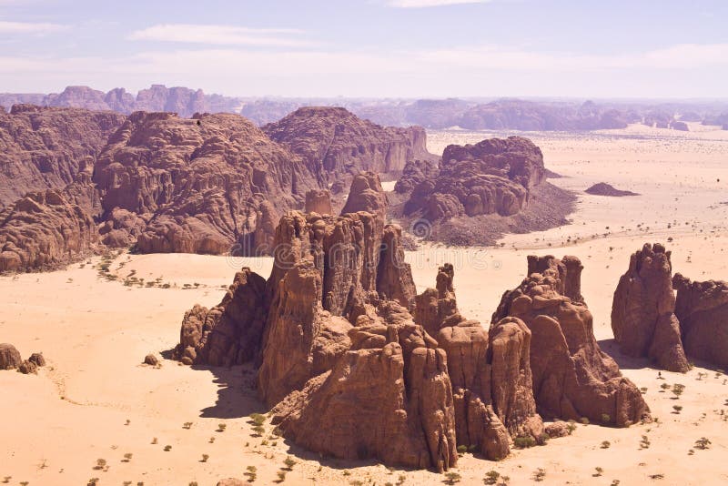 Rocky Mountain in the ? Desert Stock Photo - Image of aerial, desert ...