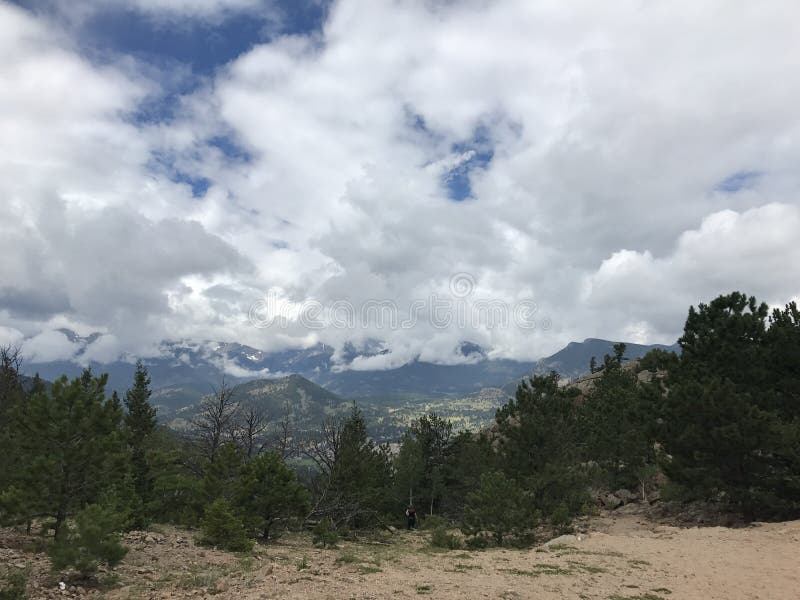 Rocky Mountain National Forest Photo stock - Image du horizontal, kayak ...