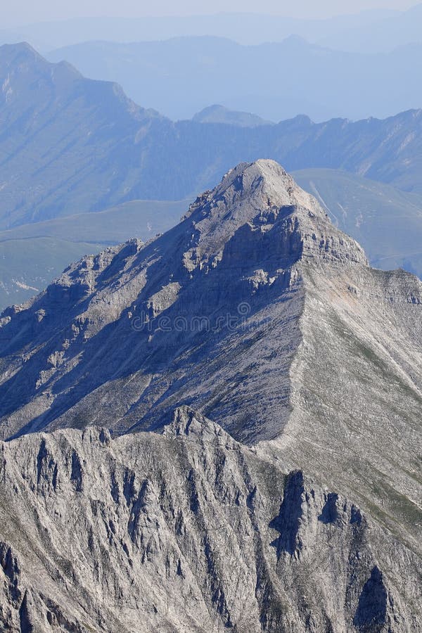 Rocky mountain ridge stock image. Image of austria, climbing - 127146679