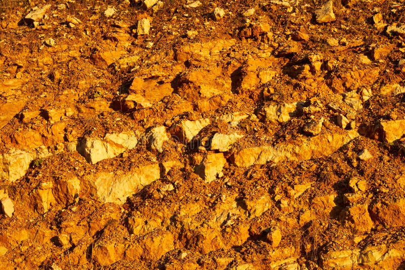 Rocky Mountain Slope at Sunset Stock Image - Image of copy ...