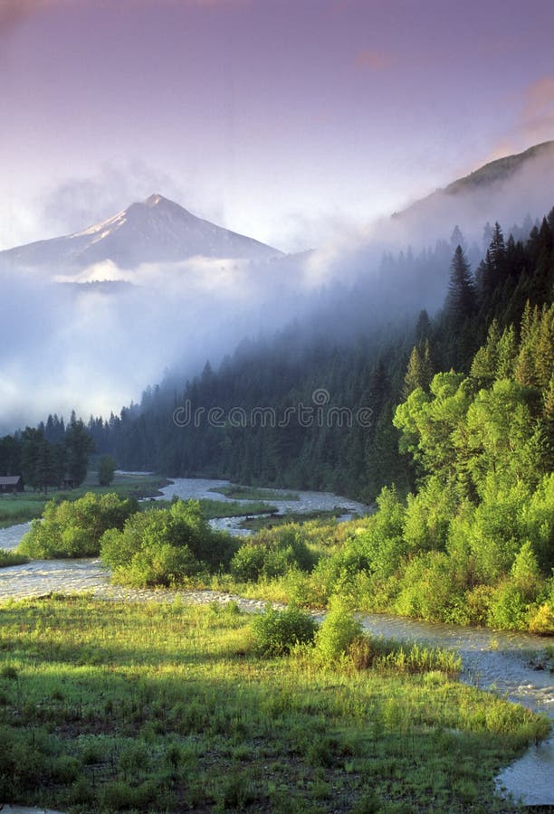 Rocky Mountain spring stock photo. Image of mountains - 13613978