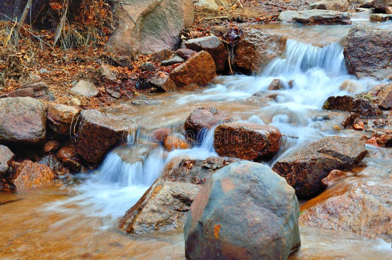 Mountain Stream stock image. Image of flowing, rapids - 30231069