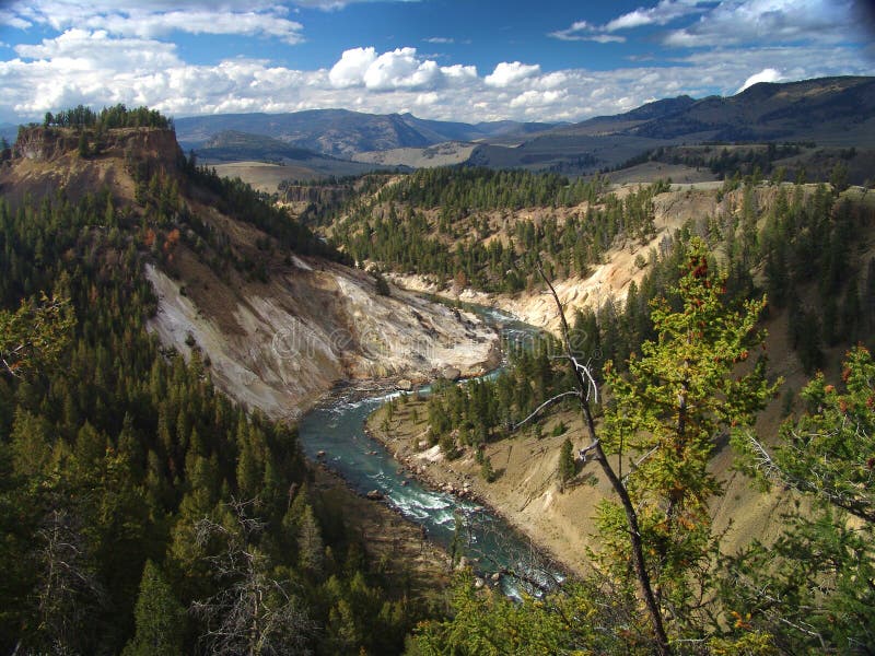 Rocky Mountain Valley stock image. Image of stream, majestic - 9885251