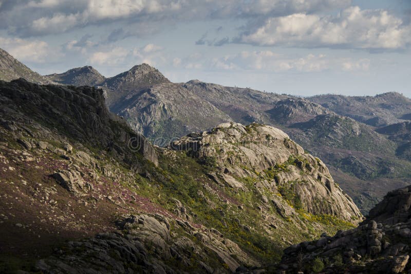 Rocky Mountain View Over the Top Stock Image - Image of travel ...