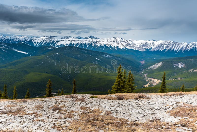Rocky Mountain Views stock image. Image of kananaskis - 92376141