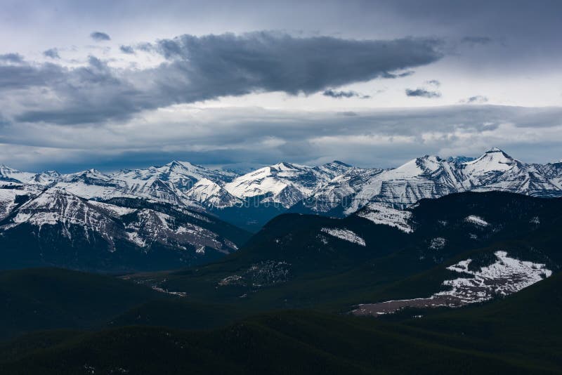 Rocky Mountain Views stock photo. Image of peak, hike - 92376158