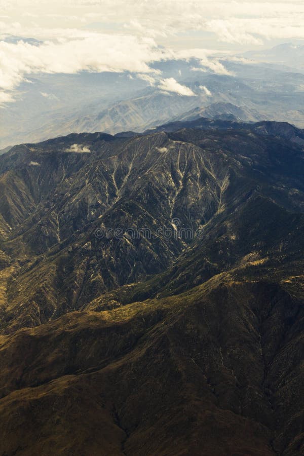 Rocky Mountains Aerial View Foto de archivo - Imagen de horizonte ...
