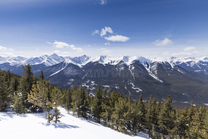 The Rocky Mountains stock photo. Image of scenery, river - 90037070