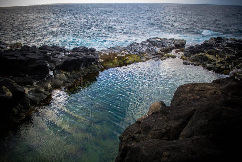 Rocky Ocean Beach At Dusk Picture. Image: 93555841