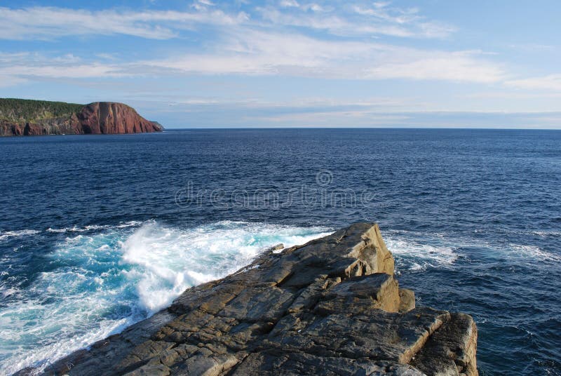 Rocky ocean coastline stock photo. Image of coastline - 10498006