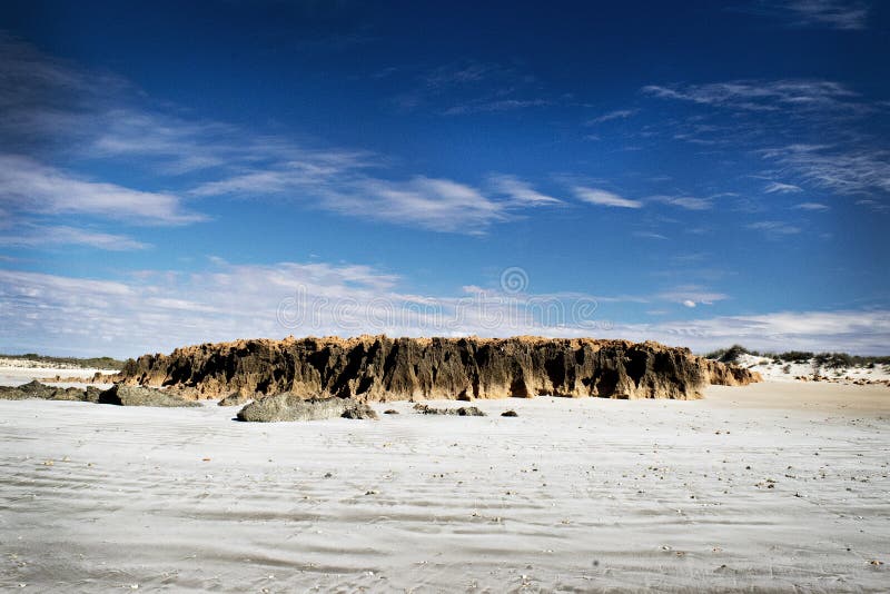 A Rocky Outcrop at Cape Lagrange National Park. Stock Photo - Image of ...