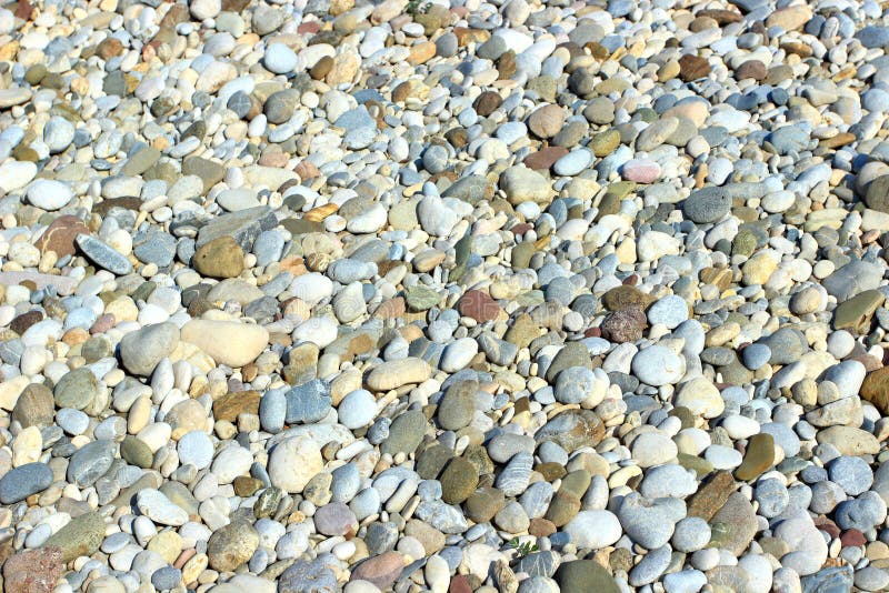Rocky pebbles on the beach stock image. Image of rocks - 196860101