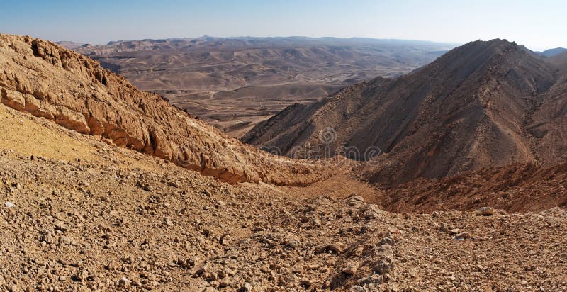 Rocky ridge in the desert stock photo. Image of nature - 22668386