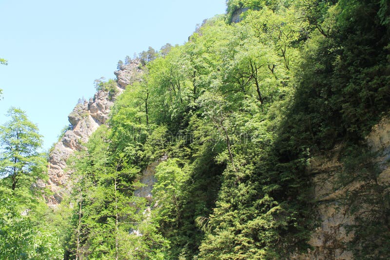 Rocky Ridge. stock photo. Image of rocks, blue, trees - 57112888