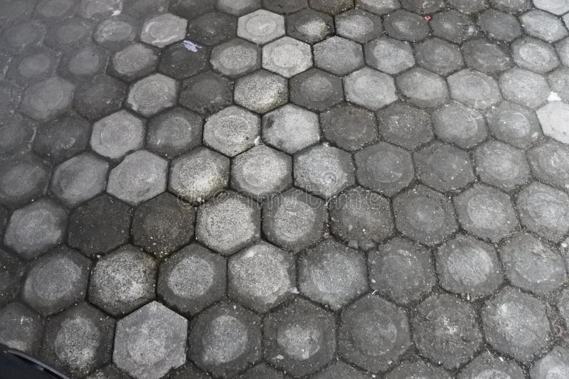 A Rocky Road with a Unique Shape Stock Image - Image of unique, pattern ...