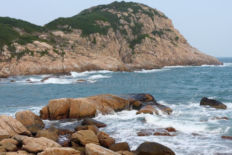 Rocky sea coast stock photo. Image of coastline, beautiful - 22944612