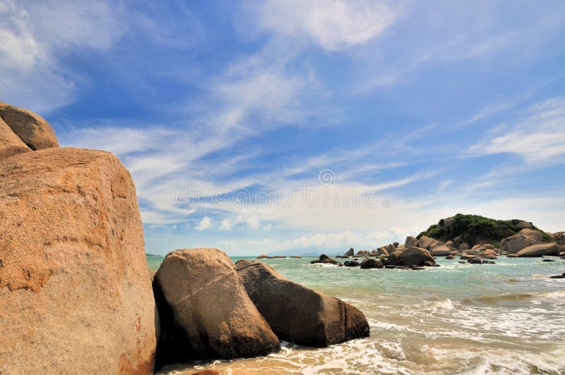 Rocky Sea Coast And Sky Picture. Image: 20772235
